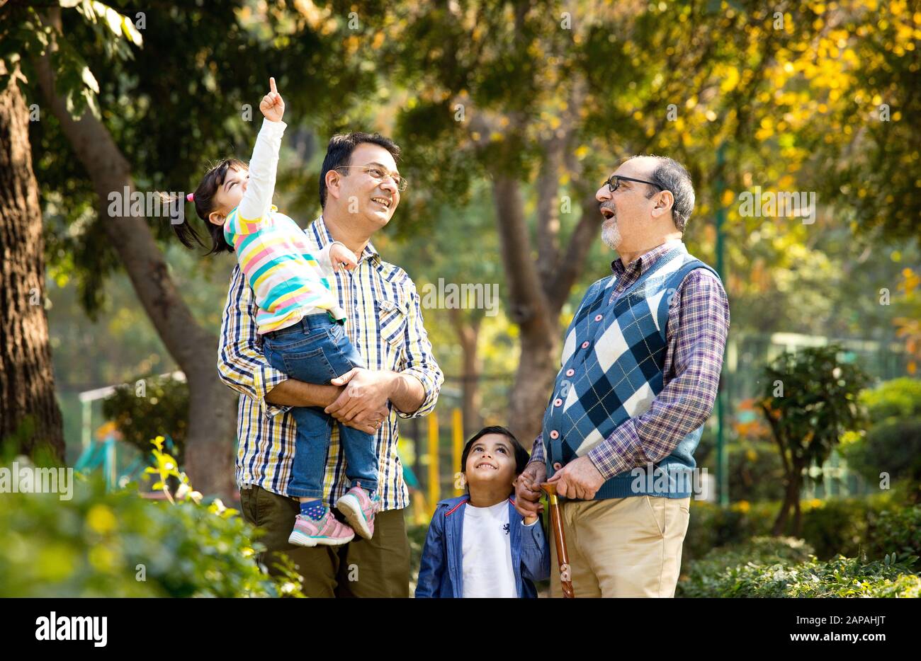 Father talking son daughter hi-res stock photography and images - Alamy