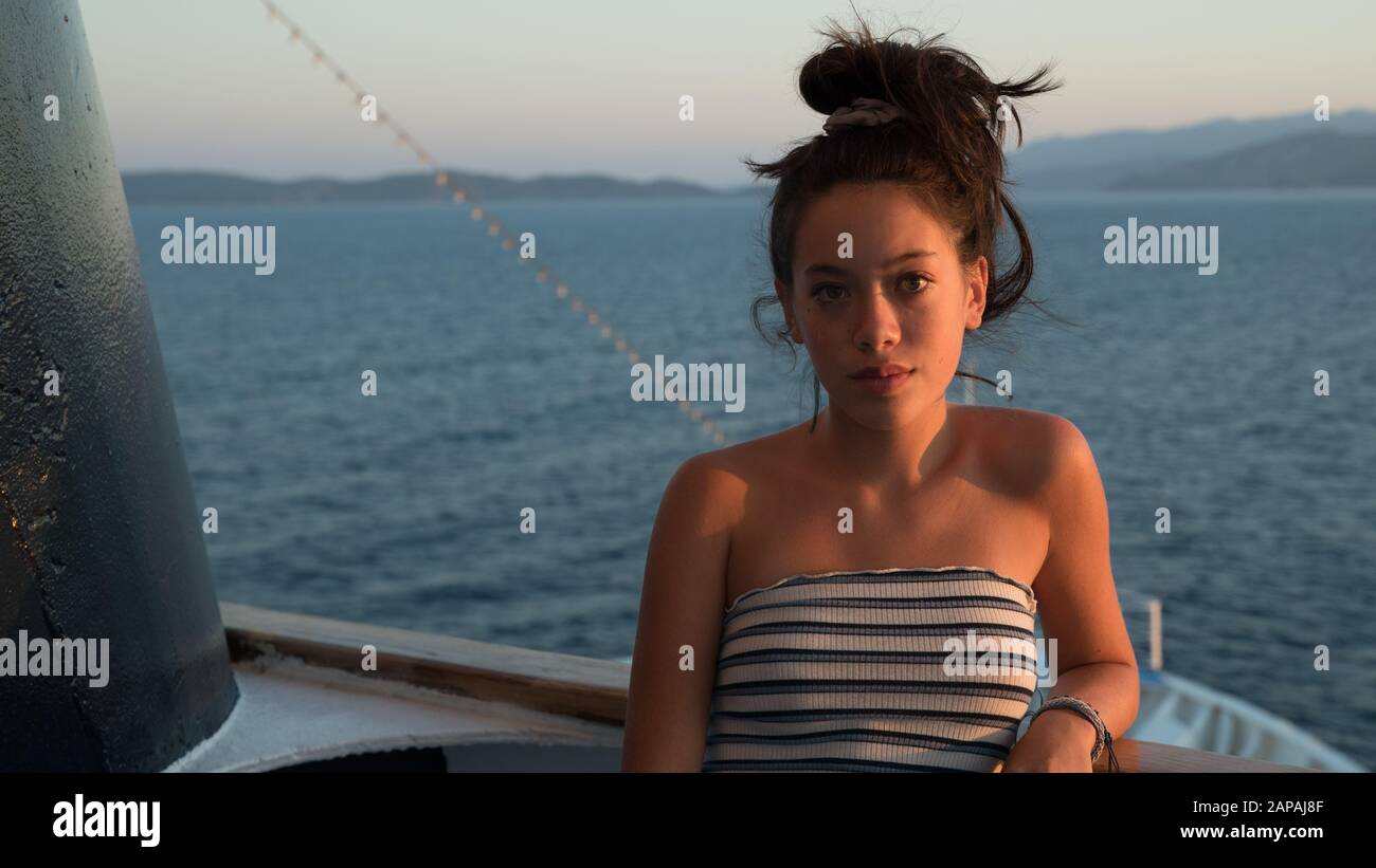 Leaning against rails hi-res stock photography and images - Alamy