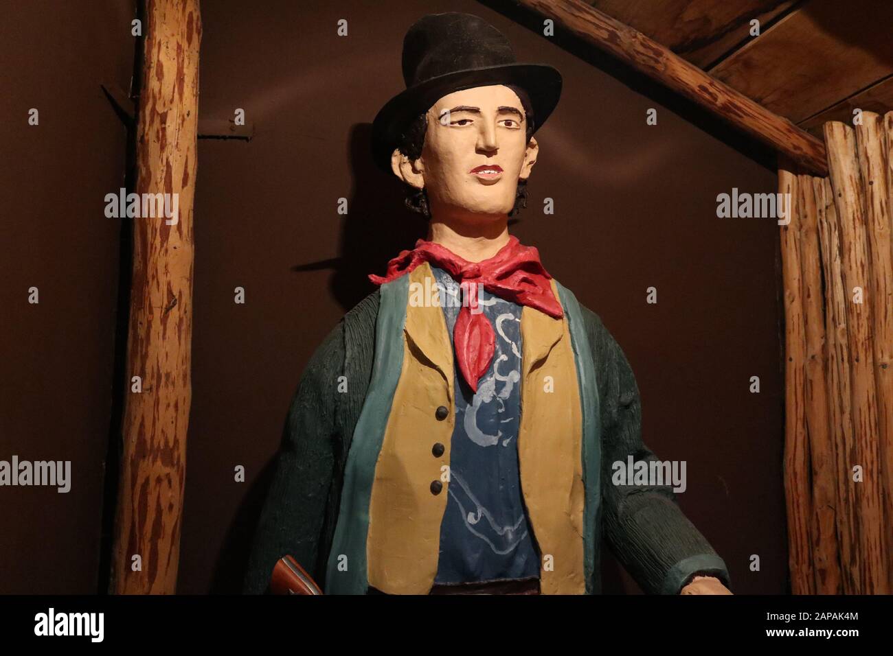 Beautful wild west life-size sculpture photo Stock Photo - Alamy