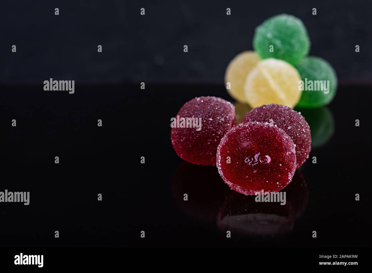 Marmalade candy texture hi-res stock photography and images - Alamy