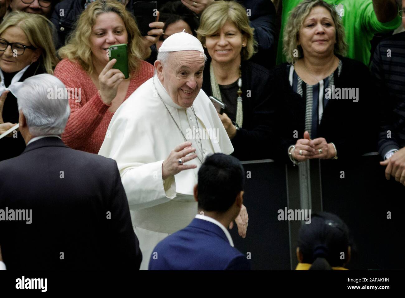 In vatican audience hall hi-res stock photography and images - Alamy