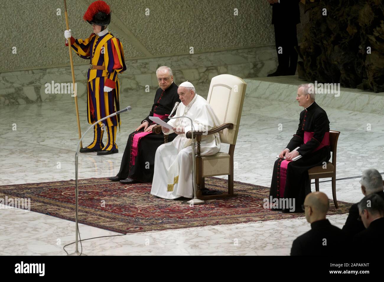 In vatican audience hall hi-res stock photography and images - Alamy