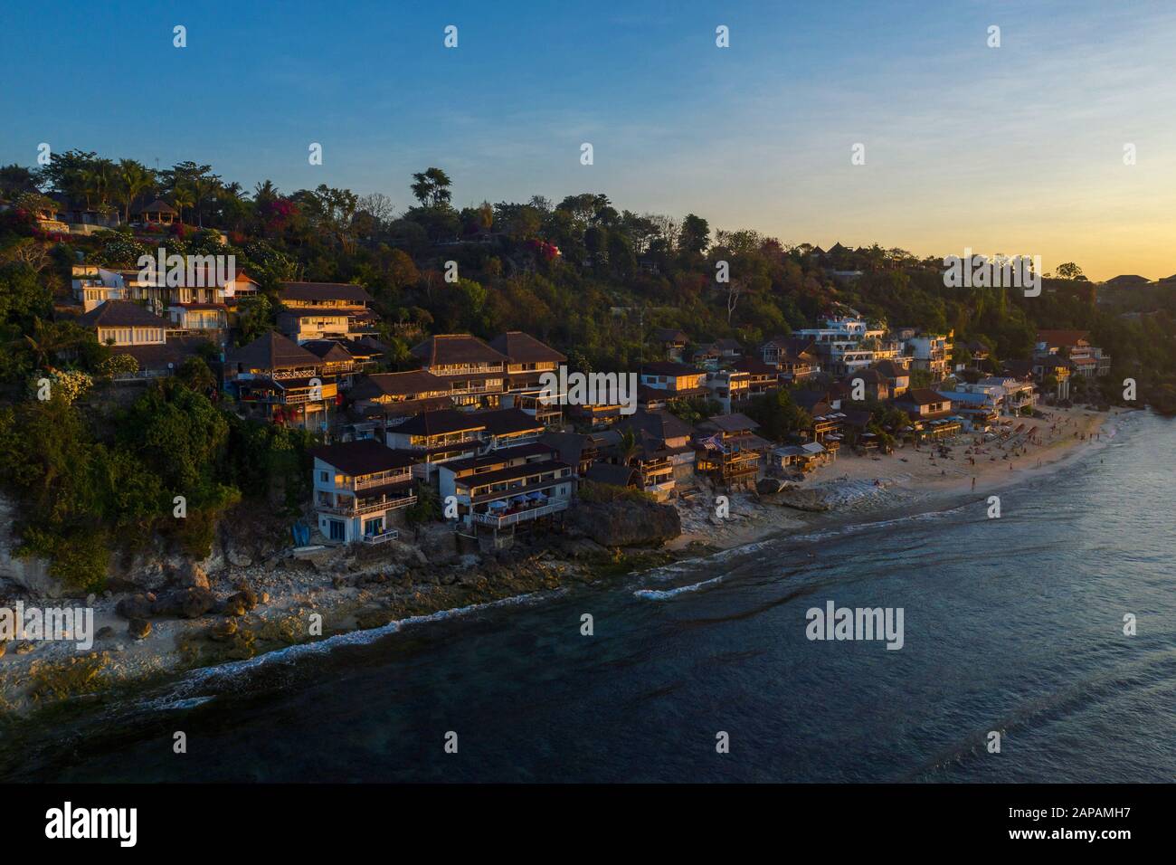 Bali beach night Stock Photo - Alamy