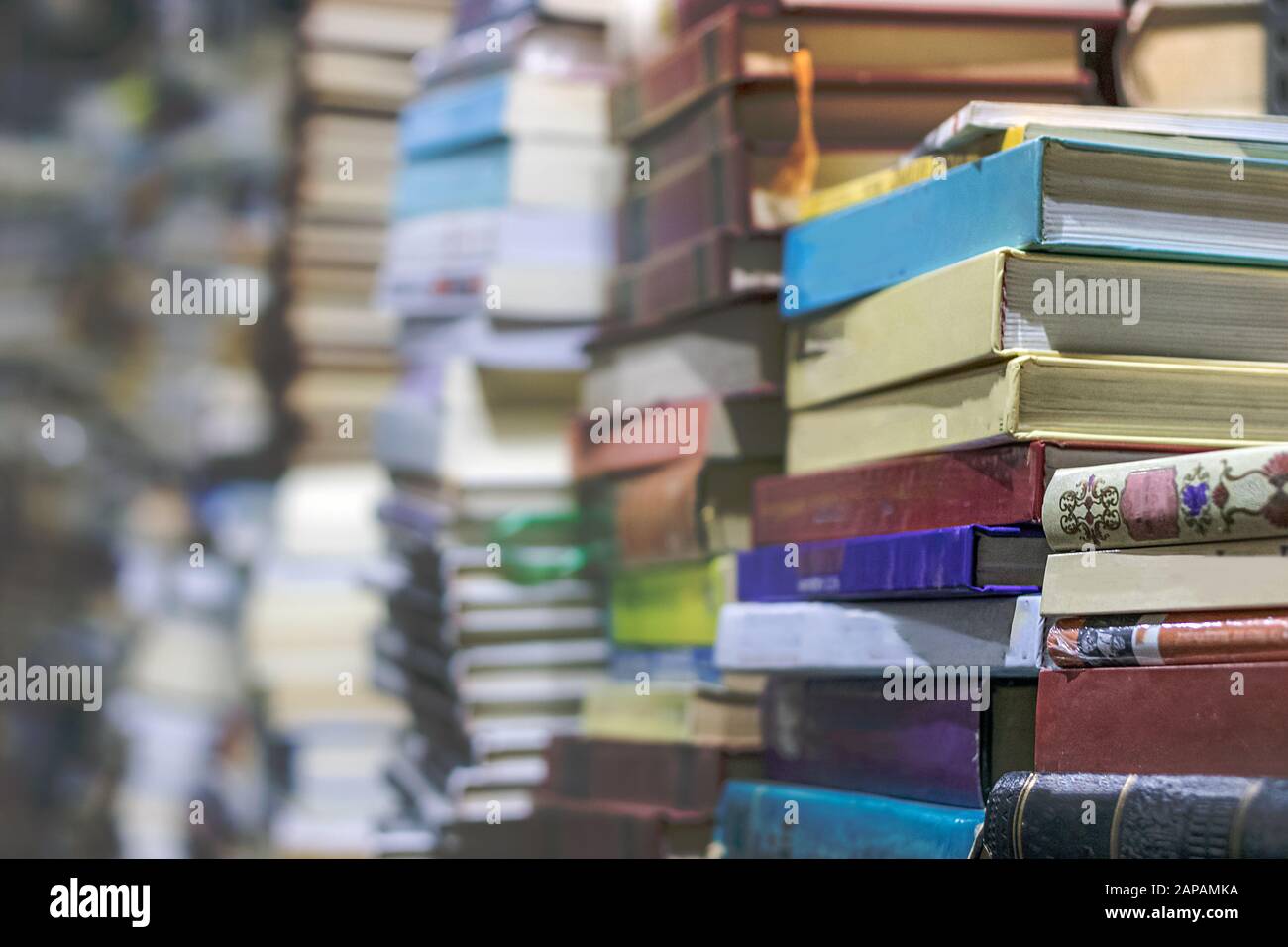 Selective focus books hi-res stock photography and images - Alamy