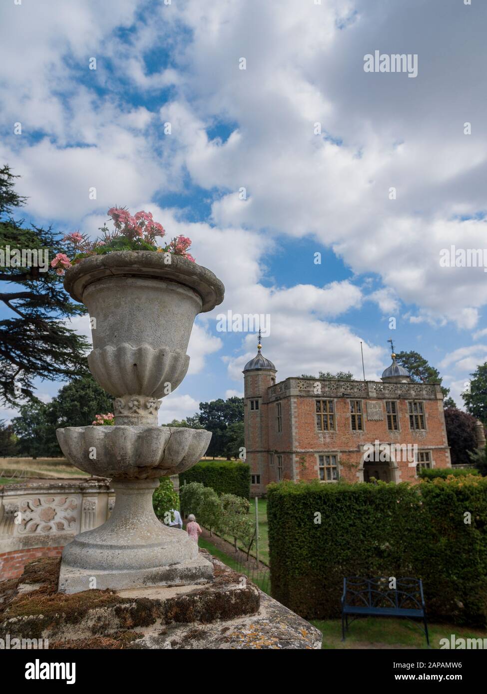stately home warwickshire england uk Stock Photo - Alamy
