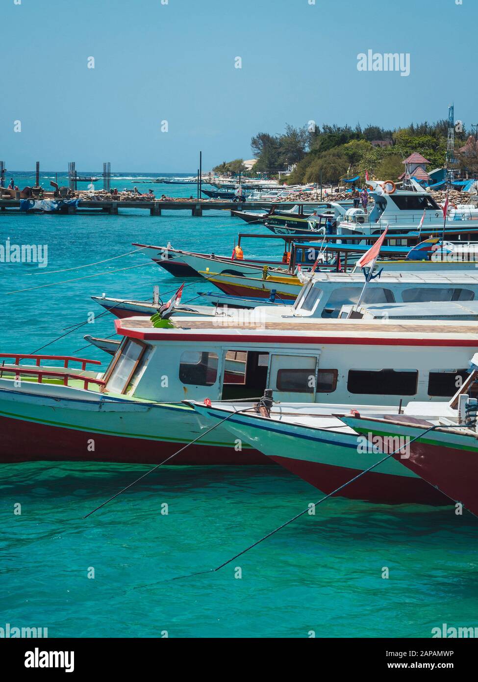 Port with boats Stock Photo - Alamy