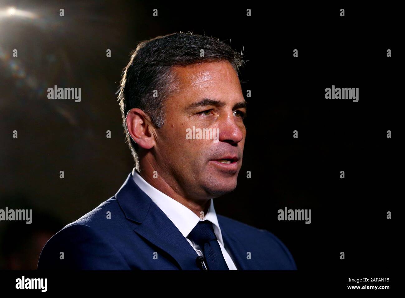 Italy Head Coach Franco Smith during the Guinness Six Nations launch at ...