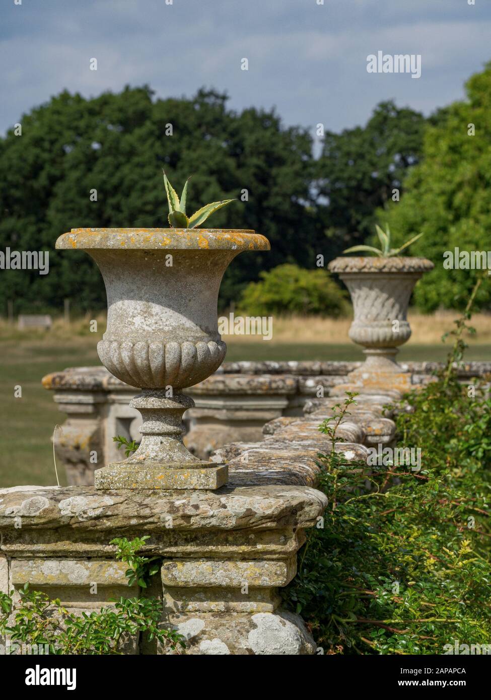 stately home warwickshire england uk Stock Photo - Alamy