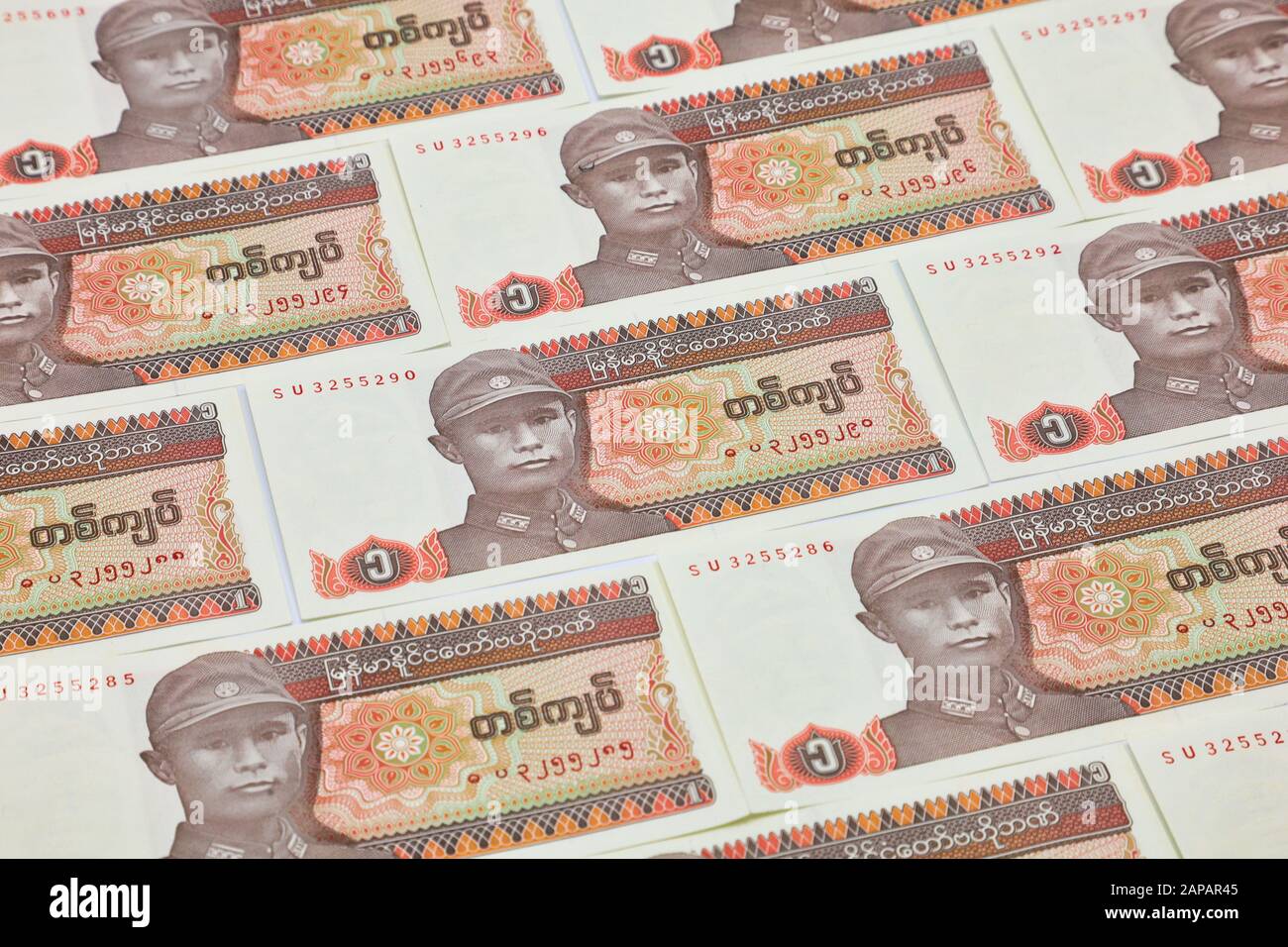 Myanmar kyat currency note sign hi-res stock photography and images - Alamy