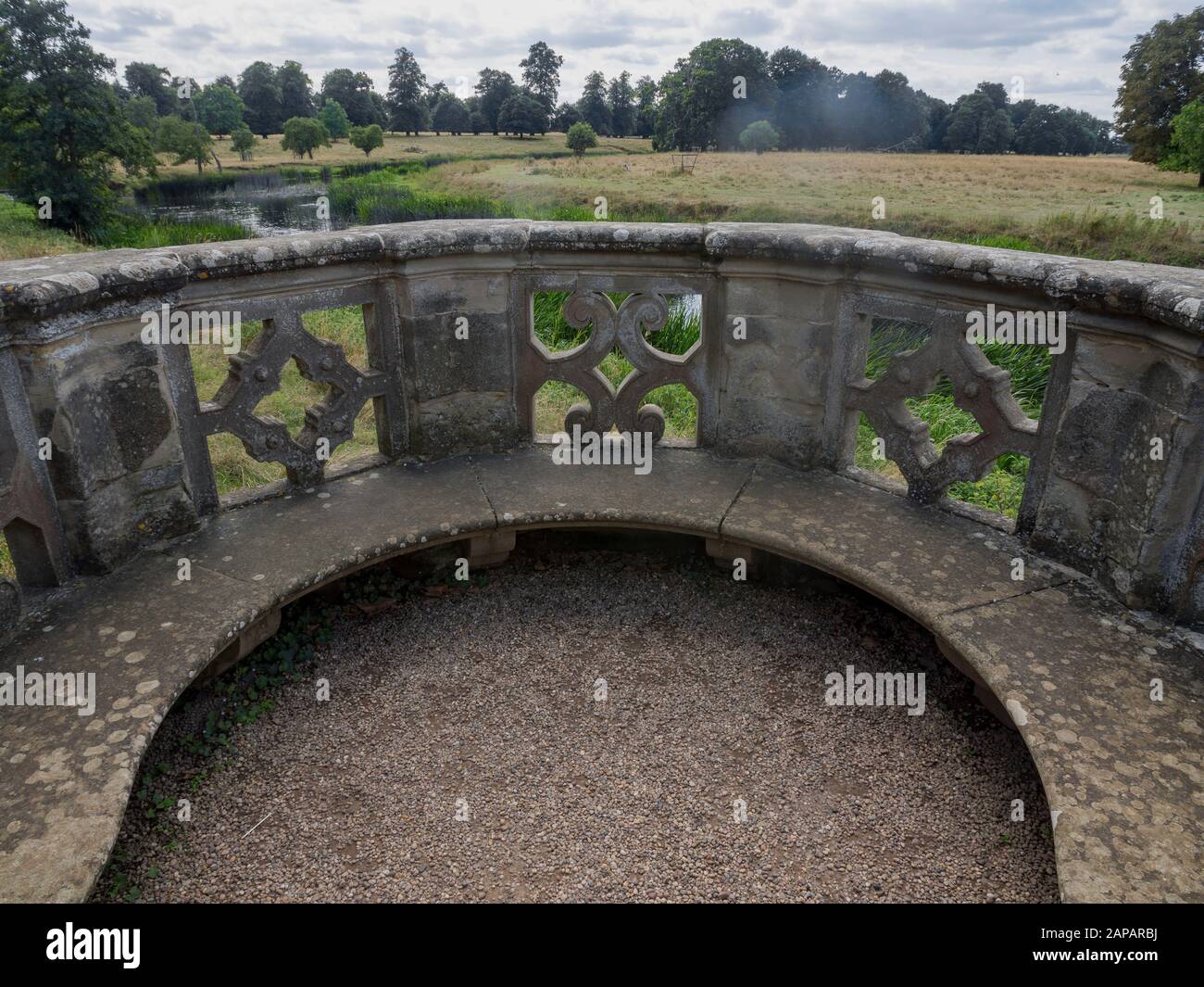 stately home warwickshire england uk Stock Photo - Alamy
