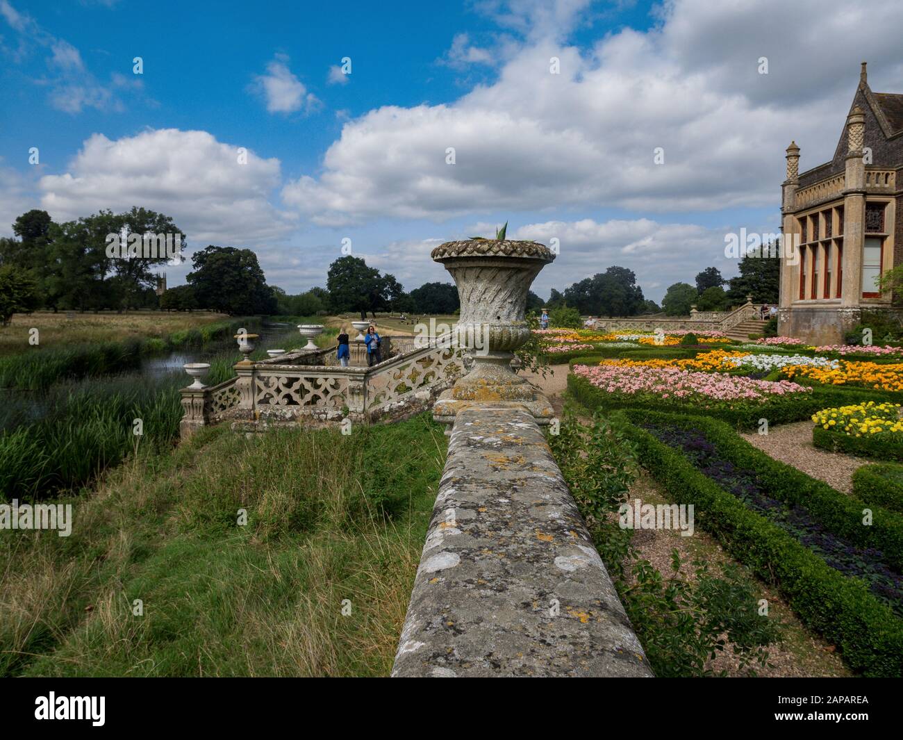 stately home warwickshire england uk Stock Photo - Alamy