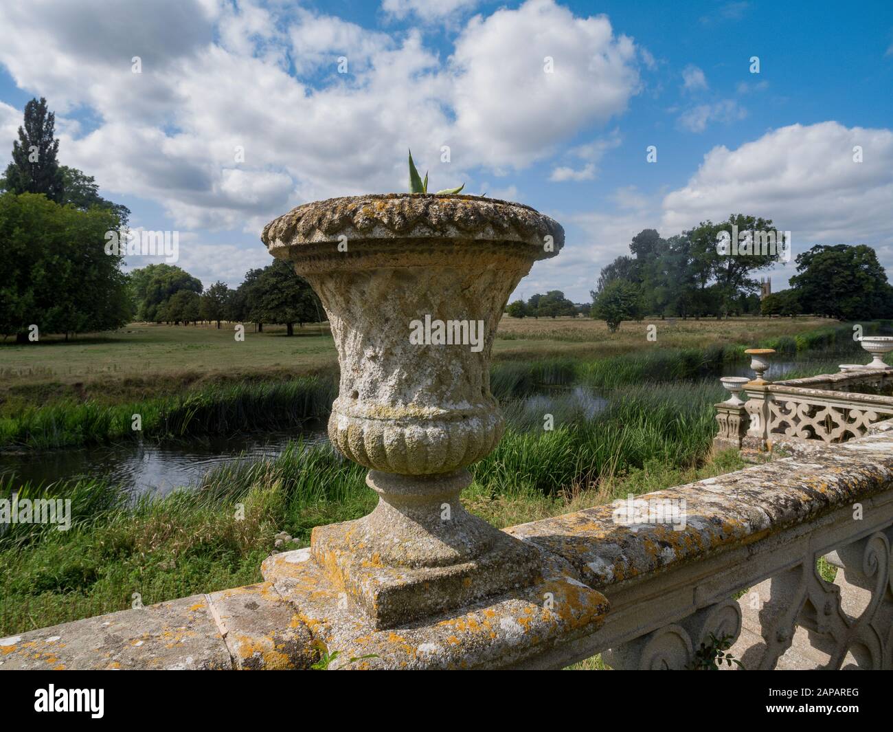 stately home warwickshire england uk Stock Photo - Alamy