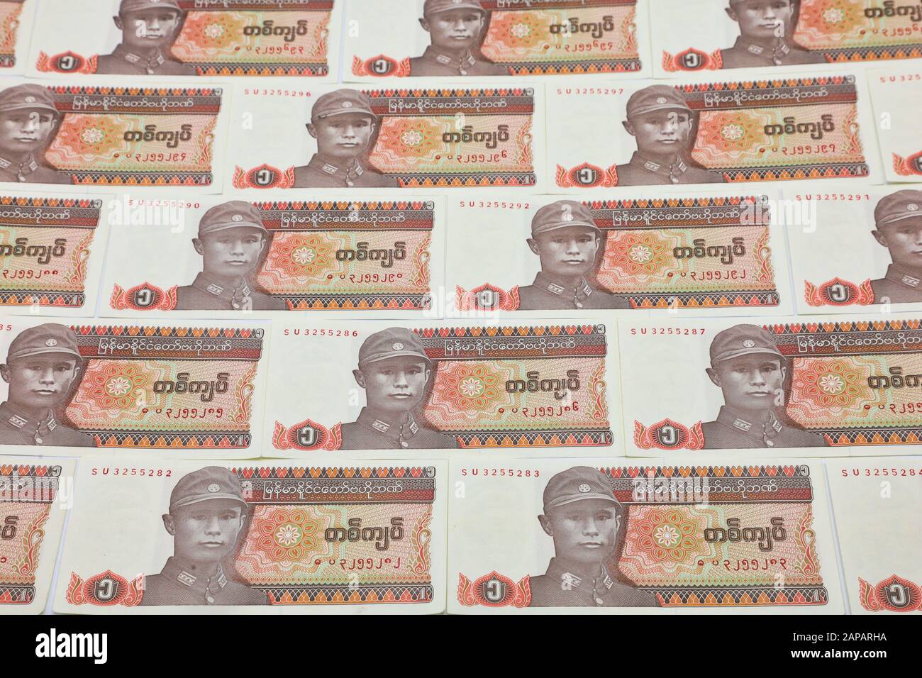Myanmar kyat currency note sign hi-res stock photography and images - Alamy