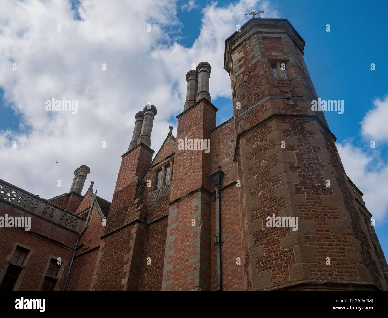 stately home warwickshire england uk Stock Photo - Alamy