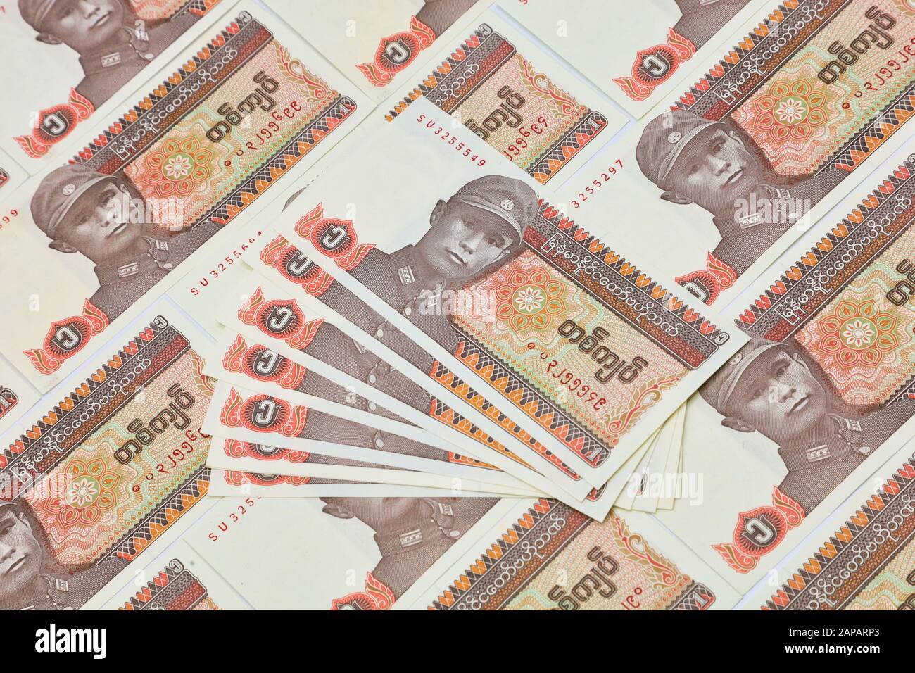 Myanmar money currency hi-res stock photography and images - Alamy
