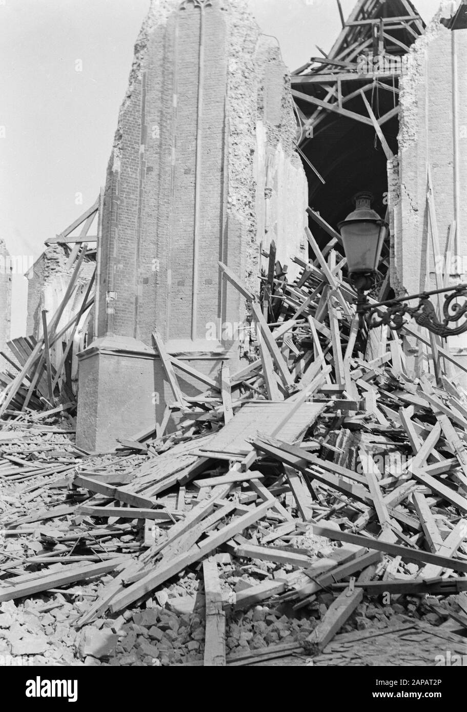 Blown up tower hi-res stock photography and images - Alamy