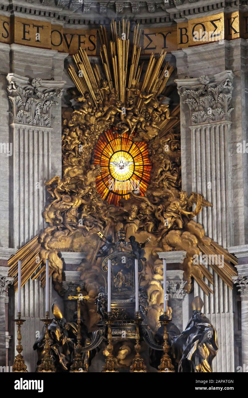 Throne saint st peter hi-res stock photography and images - Alamy