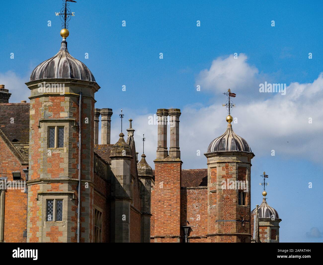 stately home warwickshire england uk Stock Photo - Alamy