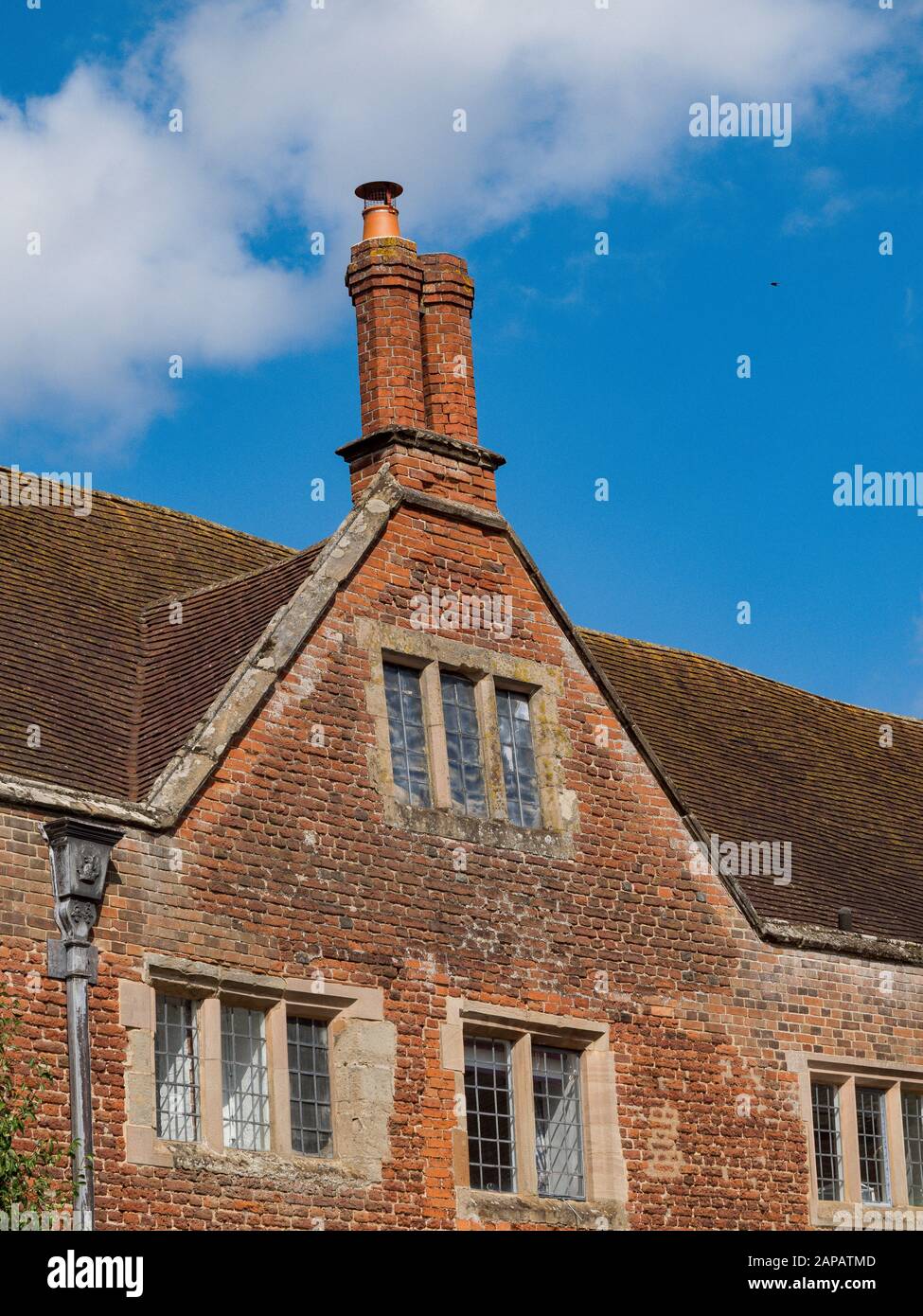 stately home warwickshire england uk Stock Photo - Alamy