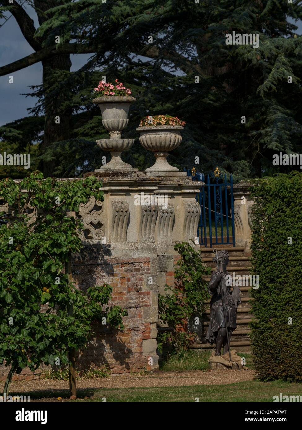 stately home warwickshire england uk Stock Photo - Alamy