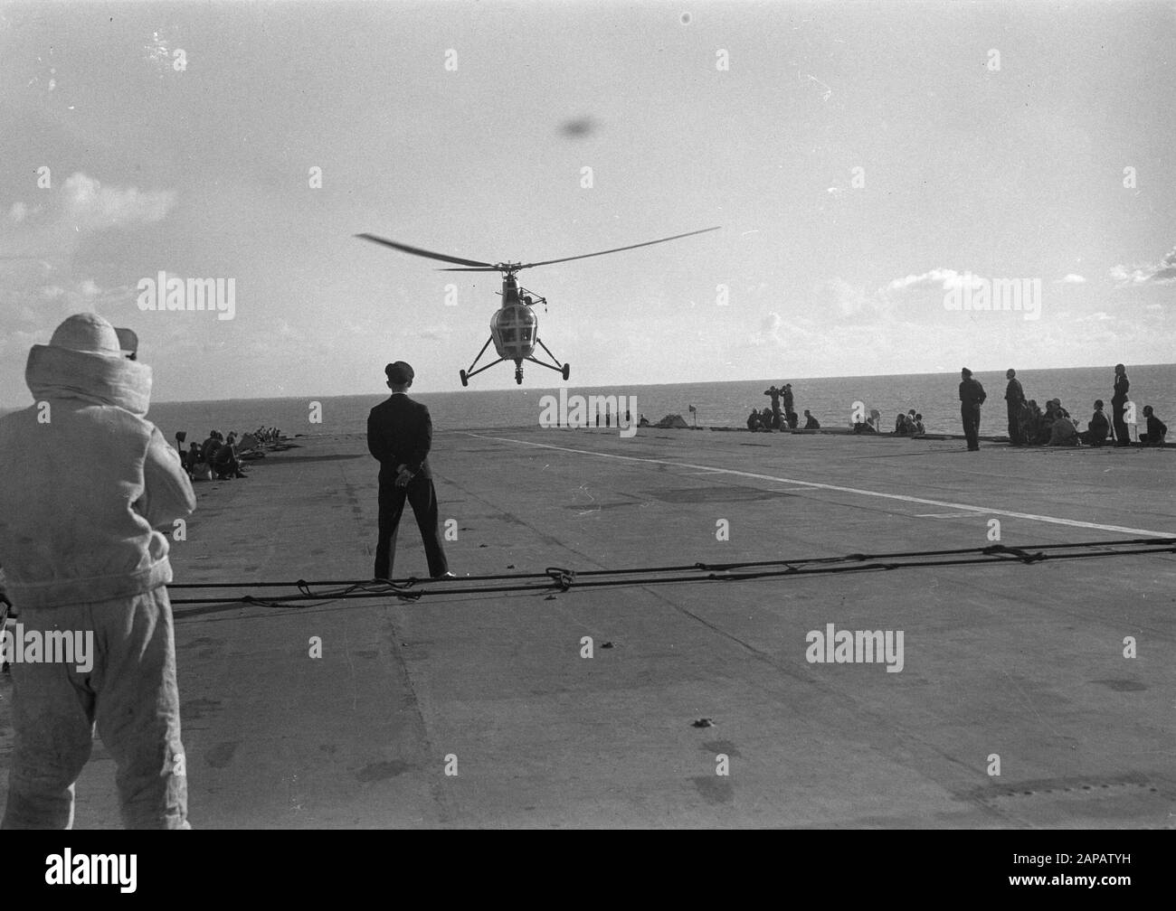 The Dutch press aboard Hr. Ms. Dan. Karel Doorman Date: September 24 ...