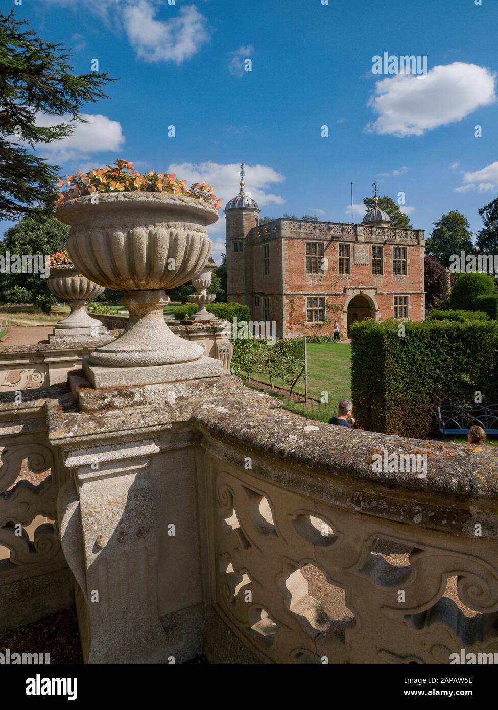 stately home warwickshire england uk Stock Photo - Alamy