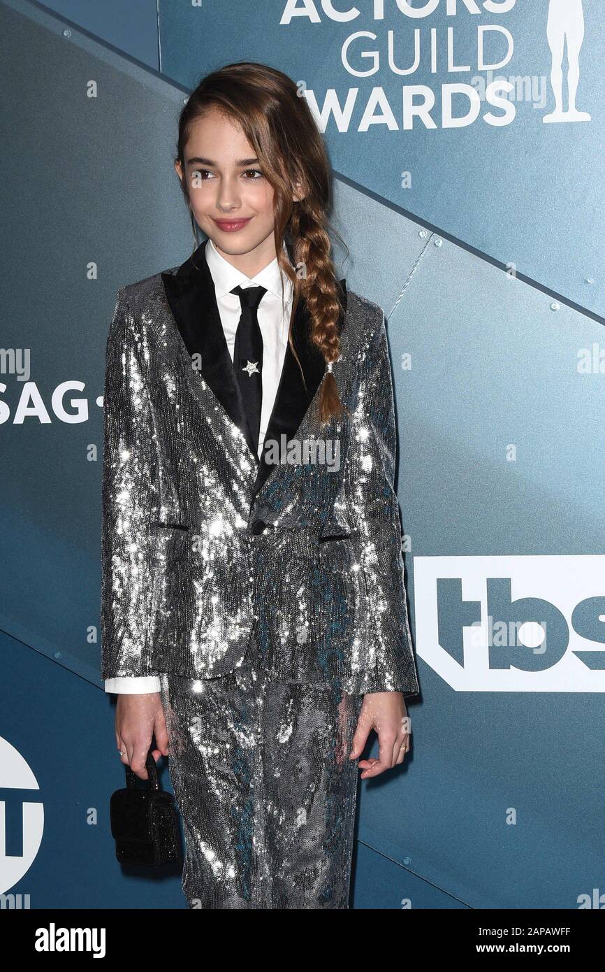Los Angeles, CA. 19th Jan, 2020. Julia Butters at arrivals for 26th ...