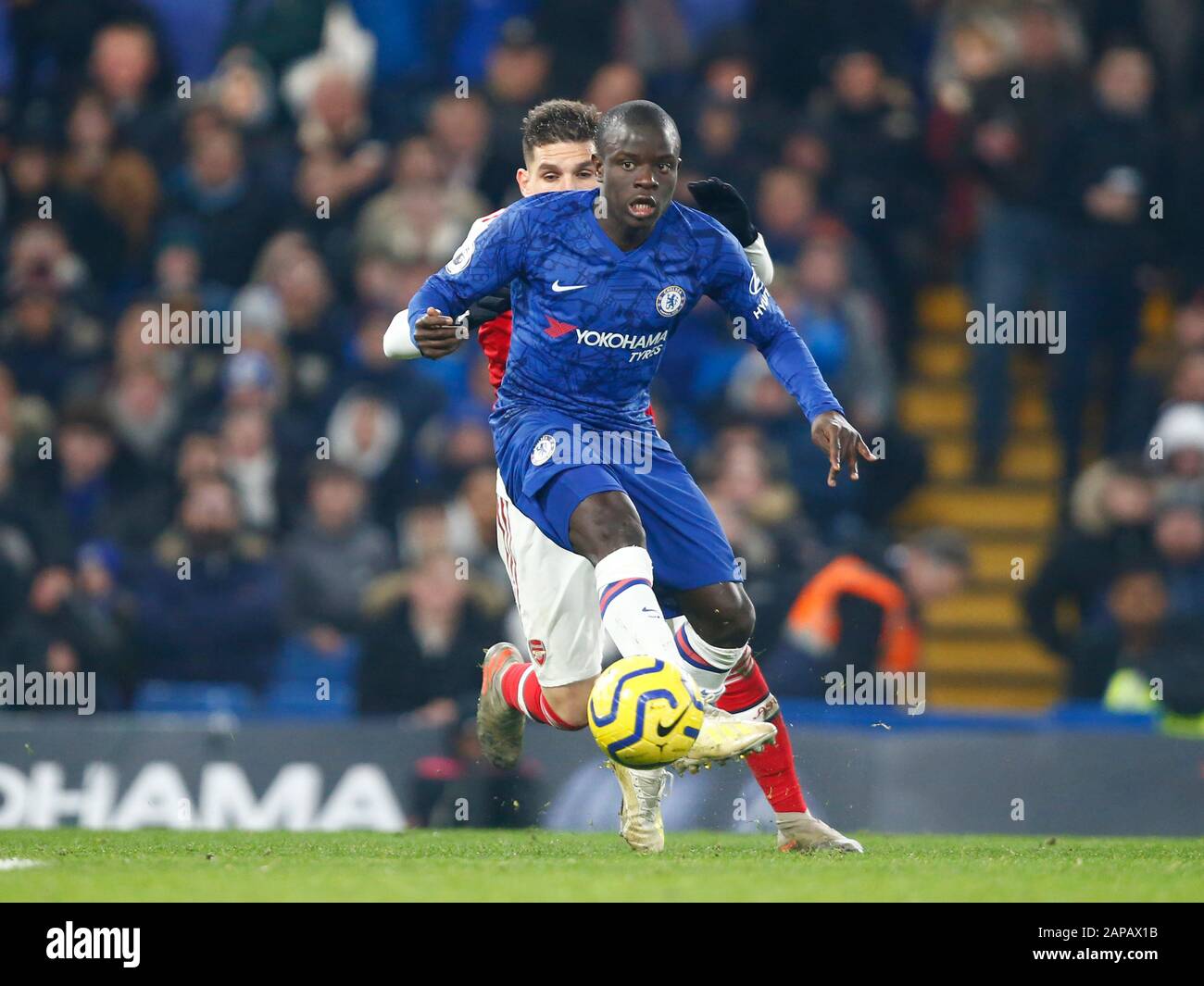 Chelsea's N'Golo Kante in action during English Premier League between ...