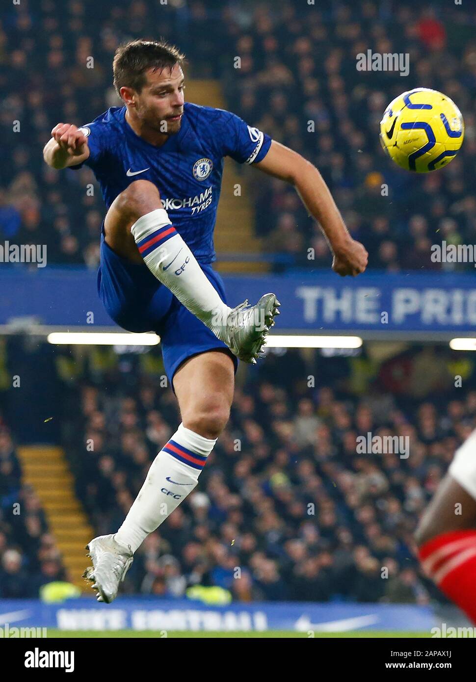 Chelsea's Cesar Azpilicueta during English Premier League between ...
