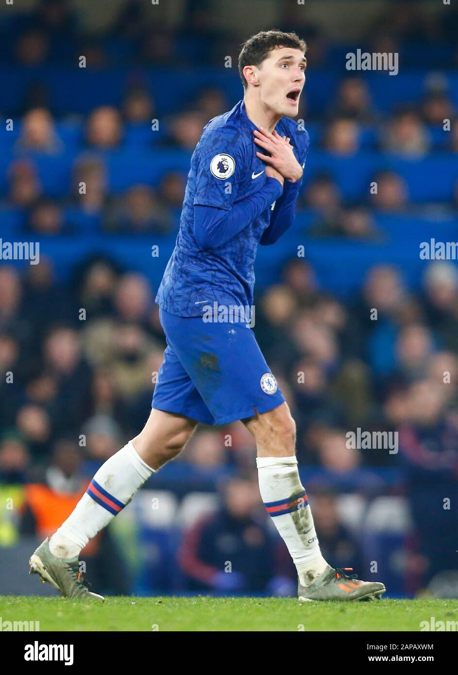 Chelsea's Andreas Christensen during English Premier League between ...