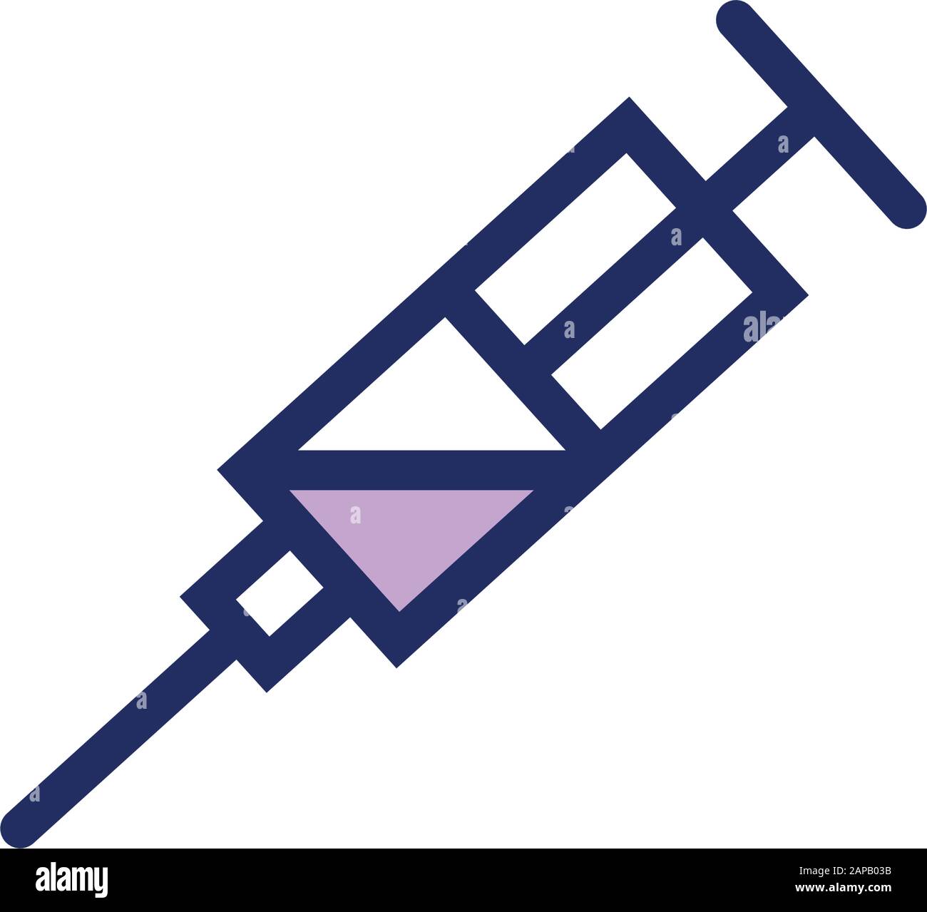 medicine injection drug flat style icon Stock Vector Image & Art - Alamy