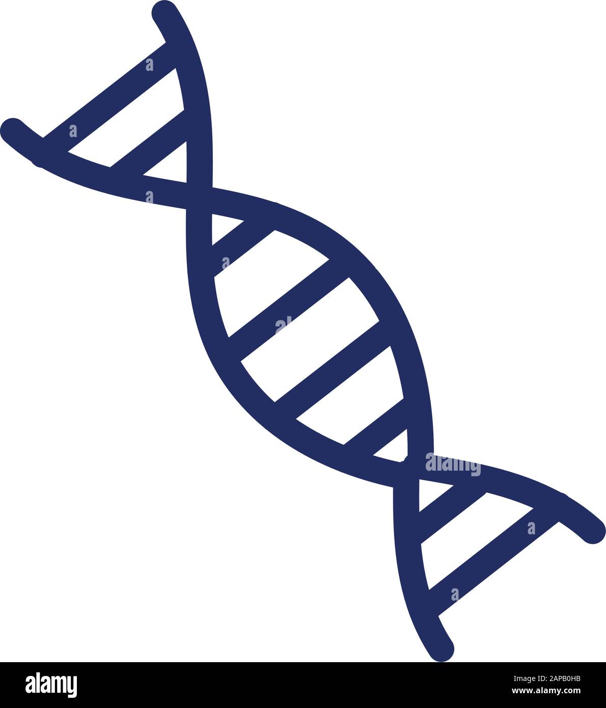 dna medical symbol flat icon Stock Vector Image & Art - Alamy