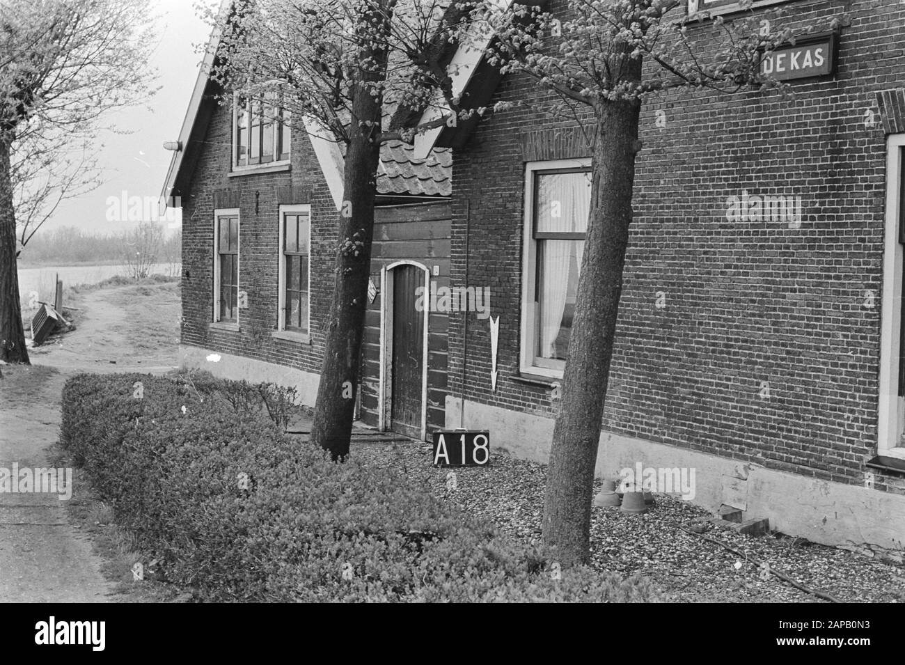 Fixed Points Cultuurtechnische dienst Description: Boerderij De Kas aan ...