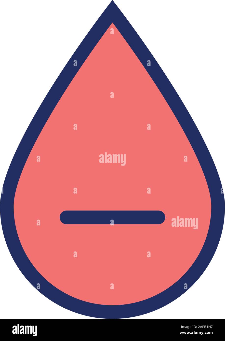 drop blood medical flat icon Stock Vector Image & Art - Alamy