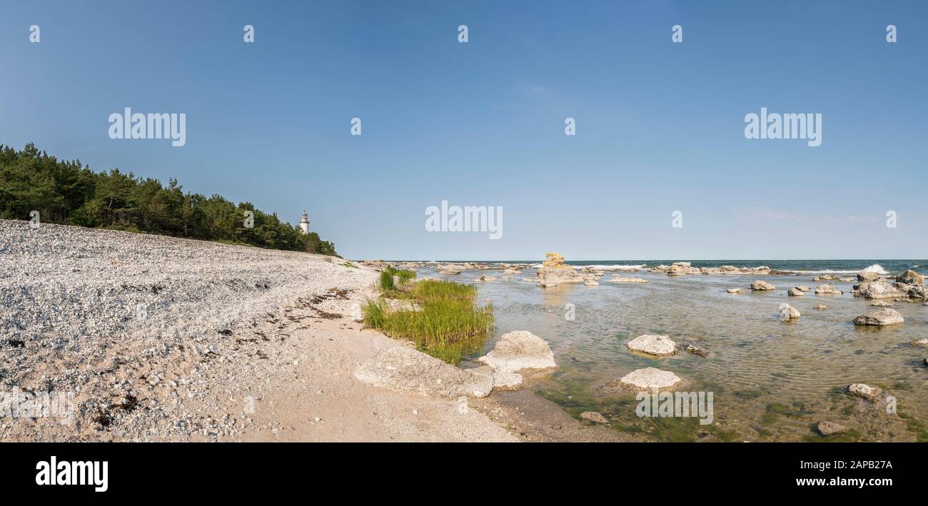 Pebble beach of gotland hi-res stock photography and images - Alamy