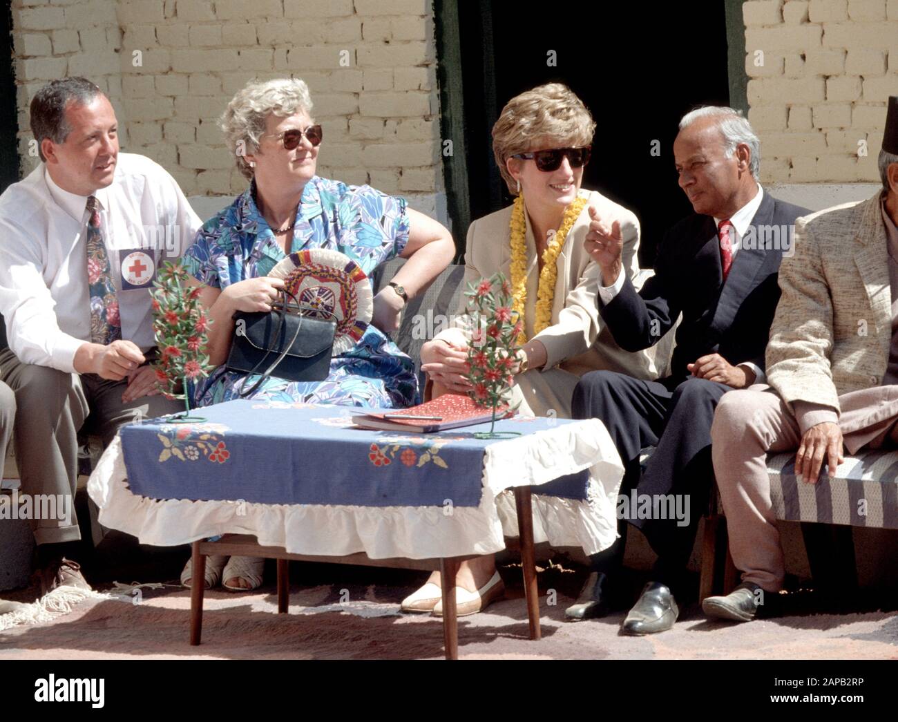 Left - Lynda Chalker as Minister of State for Overseas Development and ...