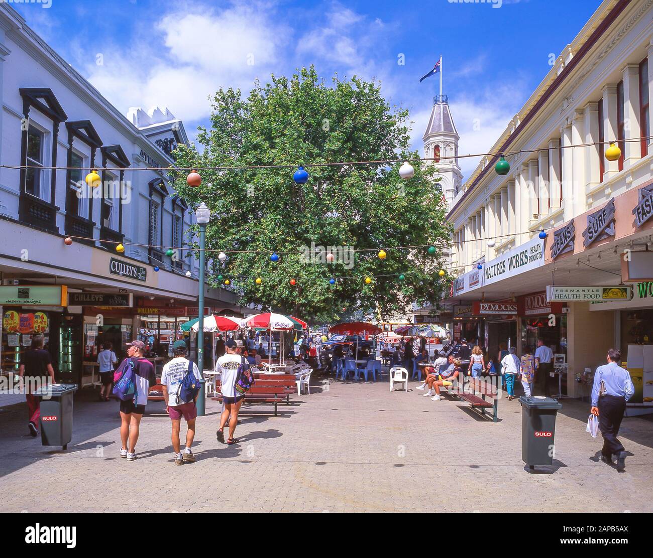 High Street Mall, Freemantle, Western Australia, Australia Stock Photo ...