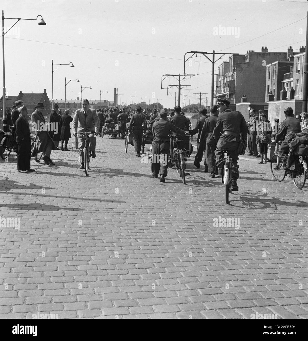 Capitulation: The Hague Description: The Germans leave The Hague ...