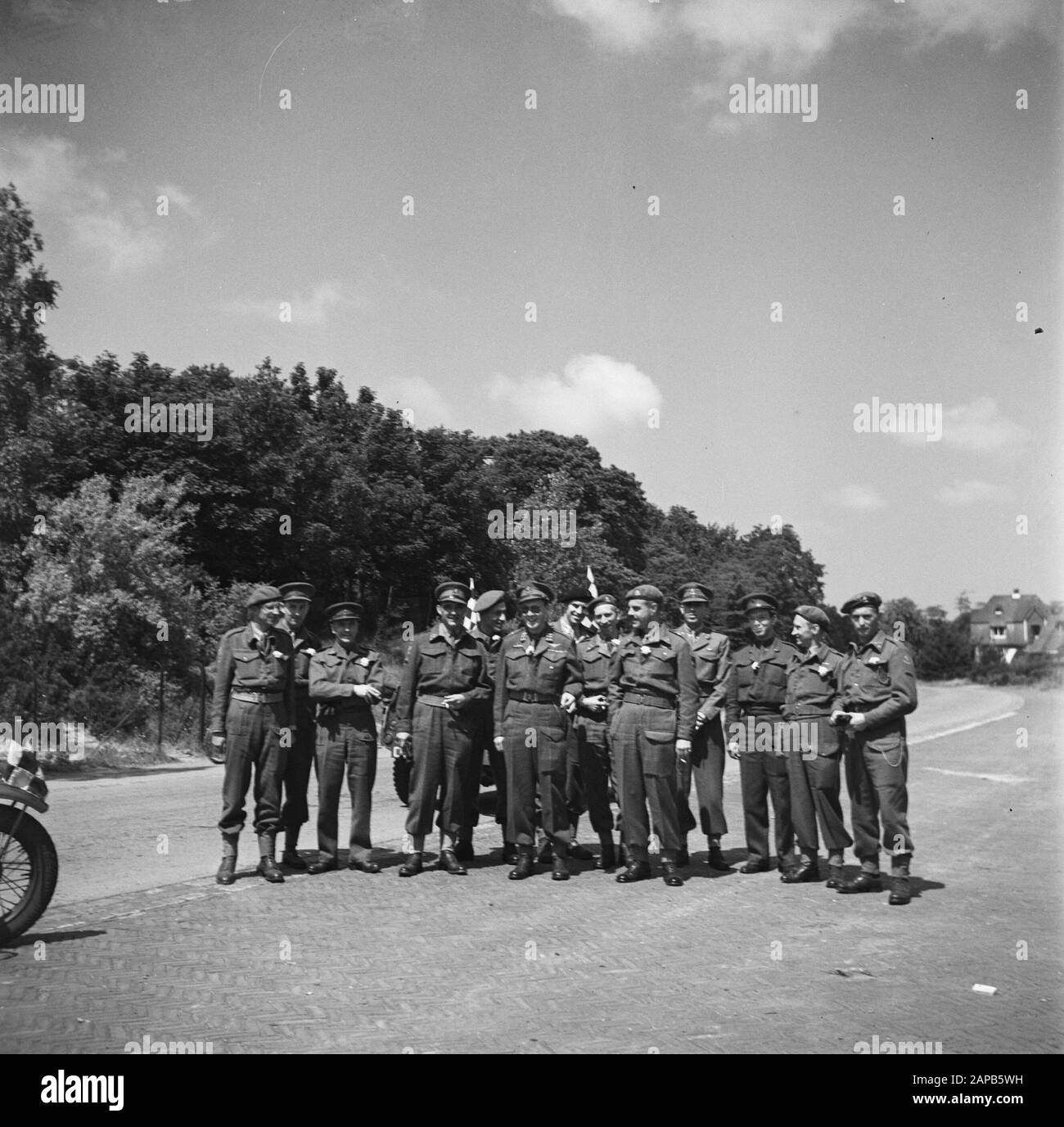 Tour of Prince Bernhard through West Netherlands Description: The ...