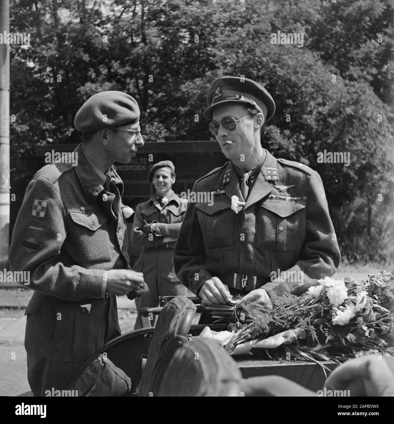 Tour by Prince Bernhard through West Netherlands Description: The ...