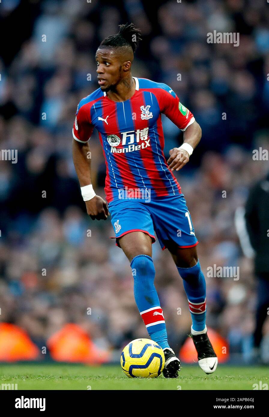 Crystal Palace's Wilfried Zaha Stock Photo - Alamy