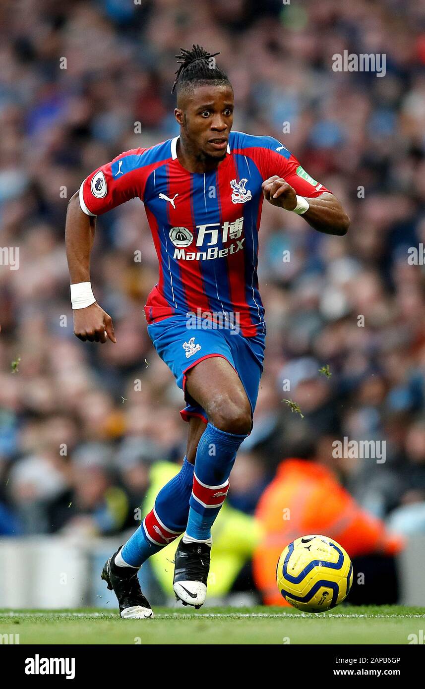 Crystal Palace's Wilfried Zaha Stock Photo - Alamy