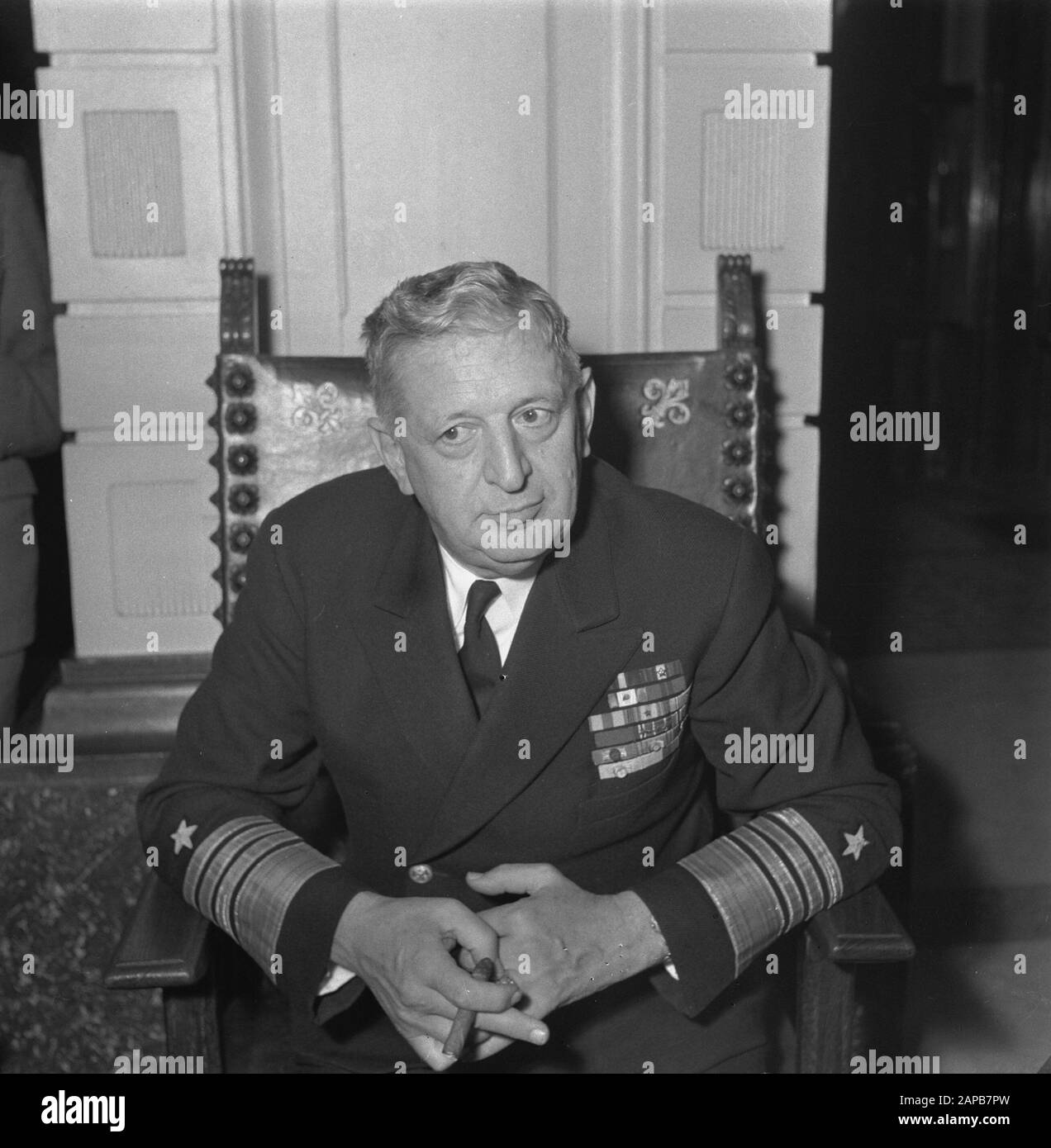 Admiral hewitt Black and White Stock Photos & Images - Alamy