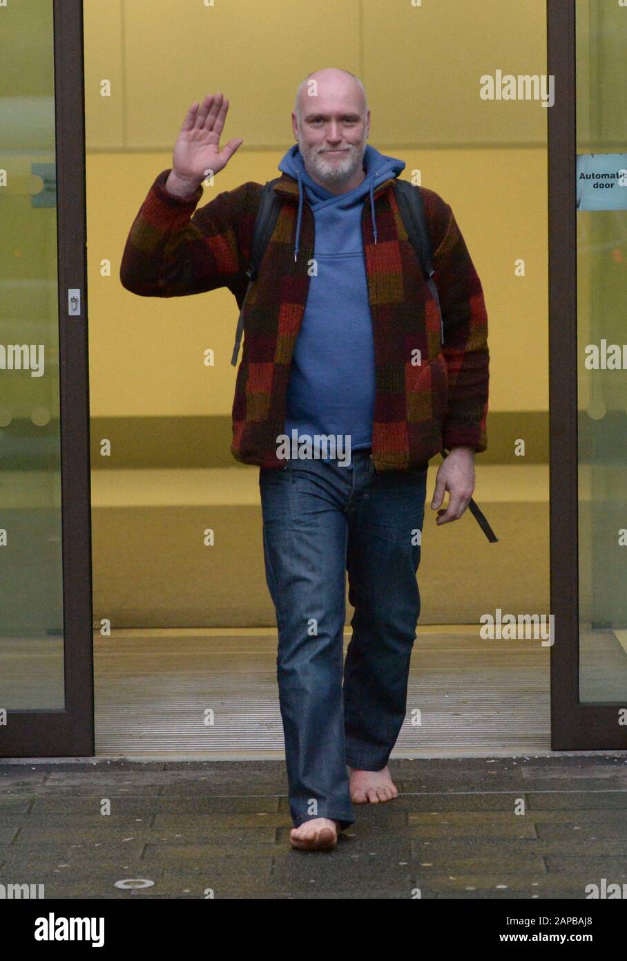 Tree surgeon Benjamin Atkinson, 43, leaving Westminster Magistrates ...