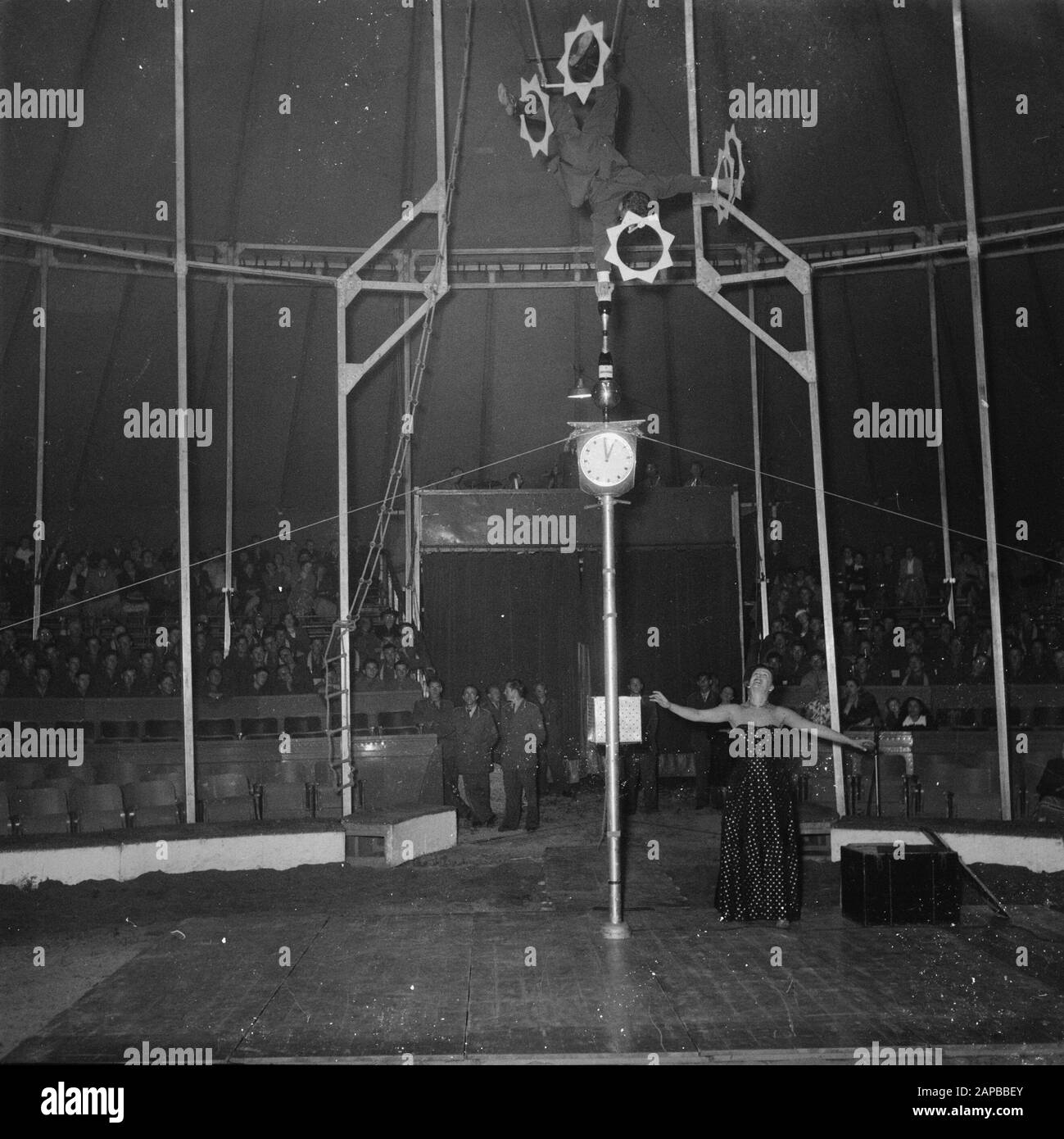 1950s circus costume Black and White Stock Photos & Images - Alamy