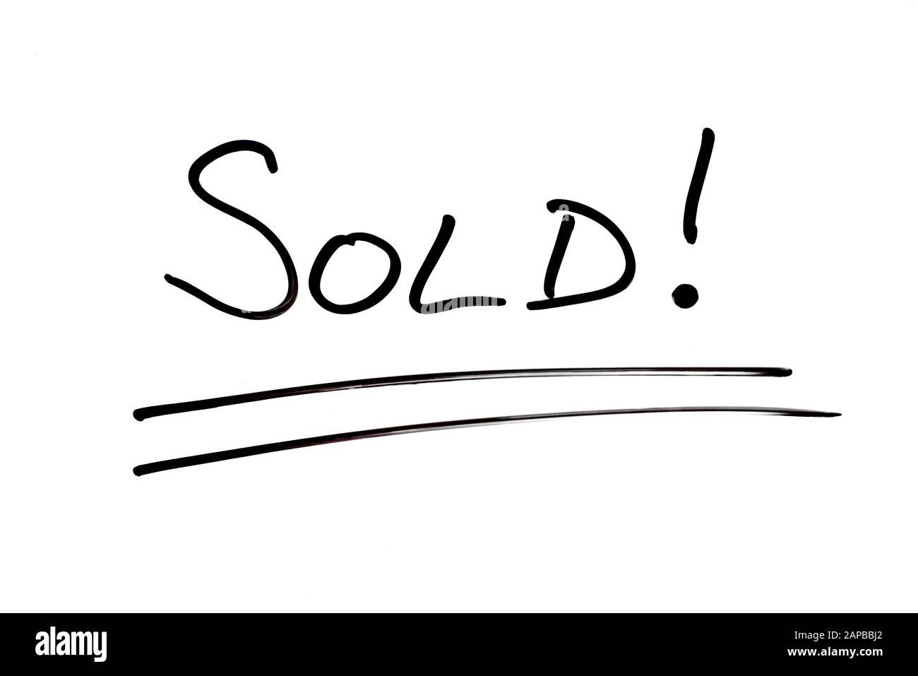 Handwritten completed Cut Out Stock Images & Pictures - Alamy