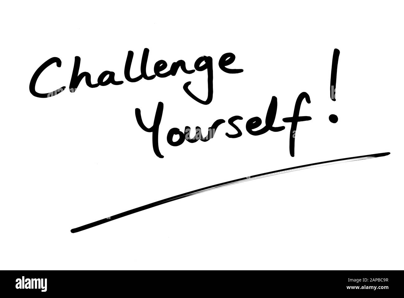 Challenge yourself hi-res stock photography and images - Alamy