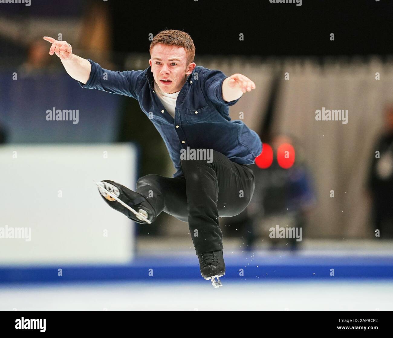 Steiermarkhalle, Graz, Austria. 22nd Jan, 2020. Peter James Hallam of ...