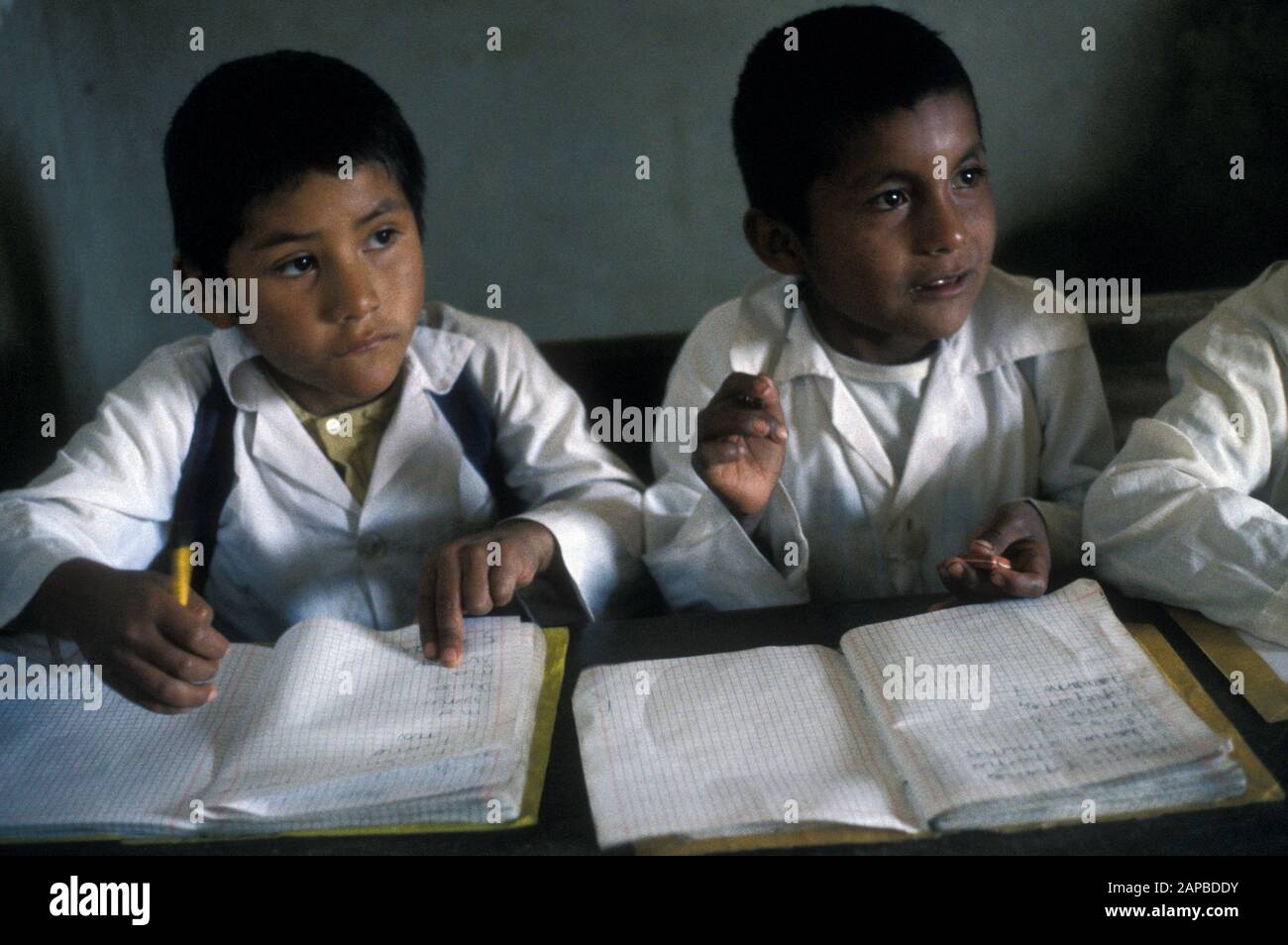 BOLIVIA Children in school photo by Sean Sprague Stock Photo - Alamy