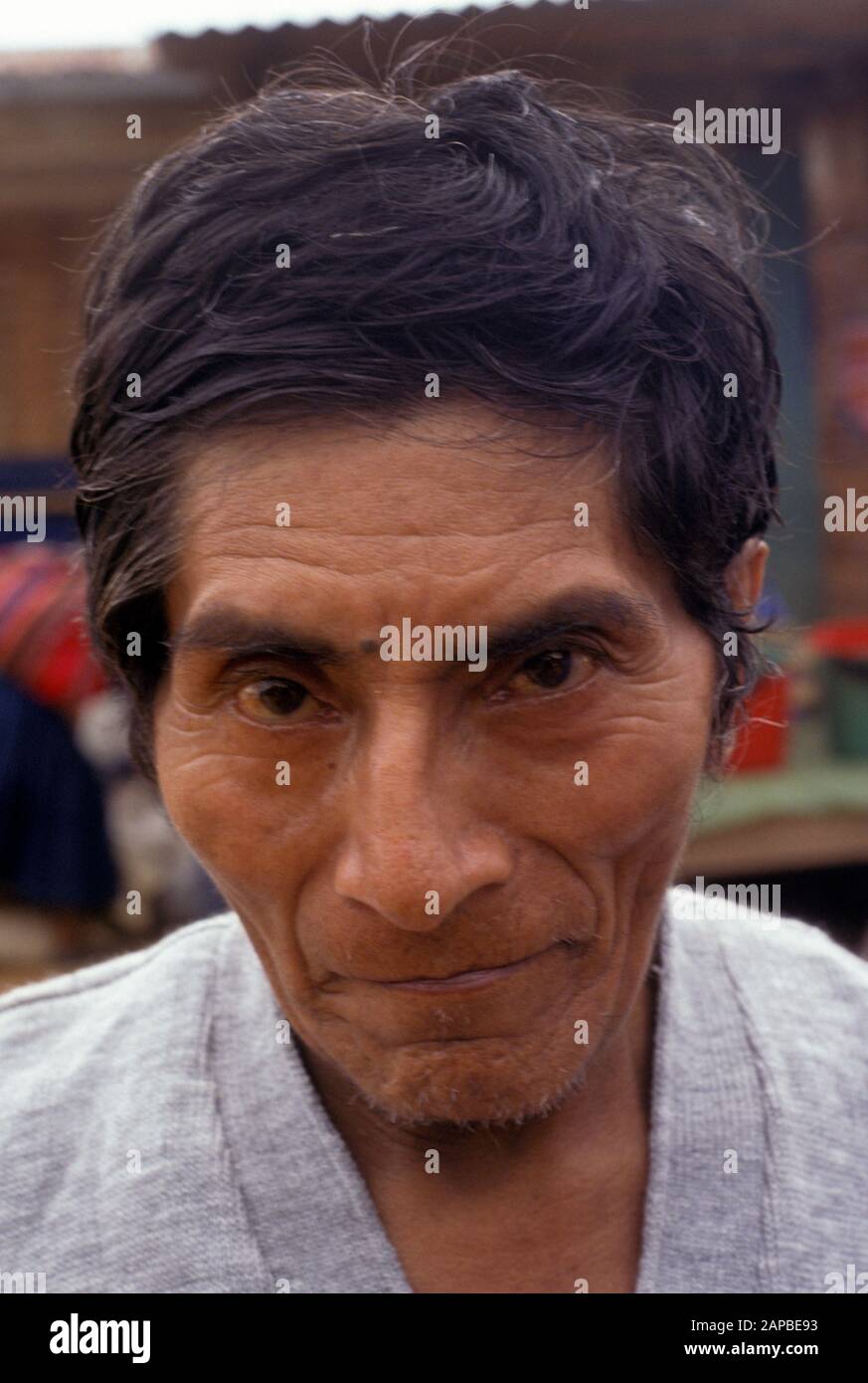BOLIVIA Man photo by Sean Sprague Stock Photo - Alamy